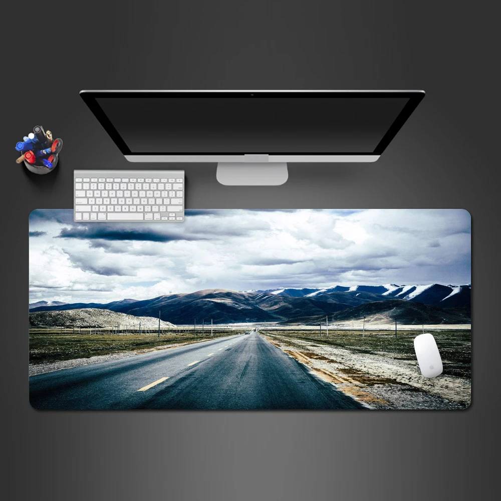 Modern Highway Creative Mousepad Hot Selling Game Computer Player Big ...