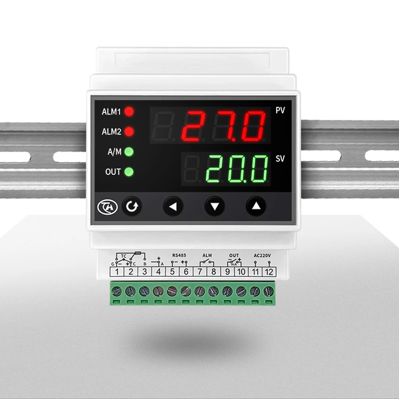 Din PID thermostat digital intelligent temperature controller relay output , SSR output , RS485 ...