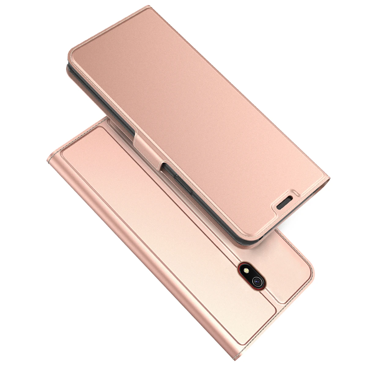 For Xiaomi Redmi 8A Case Luxury Leather Flip Stand Shockproof Wallet ...