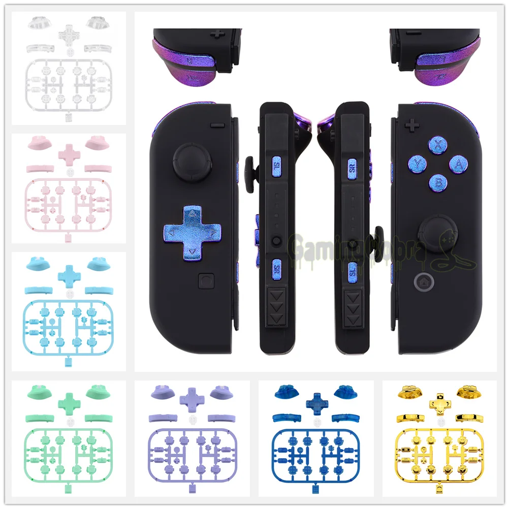 EXtremeRate Custom Dpad ABXY Keys SR SL L R ZR ZL NS 스위치 JoyCon & OLED ...