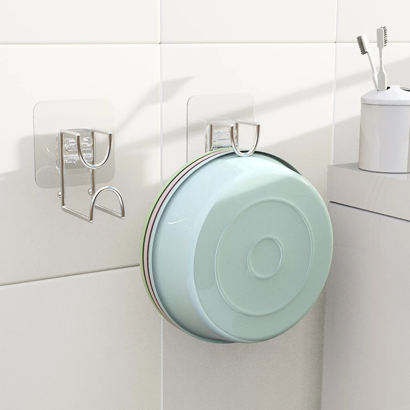 1pc Washbasin Hook Multifunction Kitchen Bathroom Rack Saving Space ...