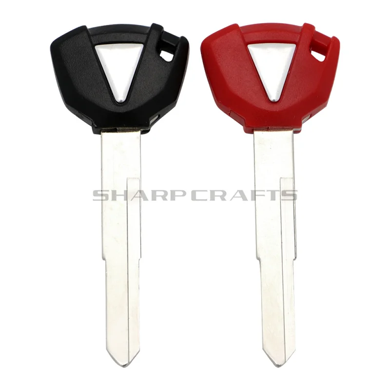 Motorcycle Blank Key Uncut Blade For Kawasaki ZX6R ZX9R ZX10R ZX12R ...
