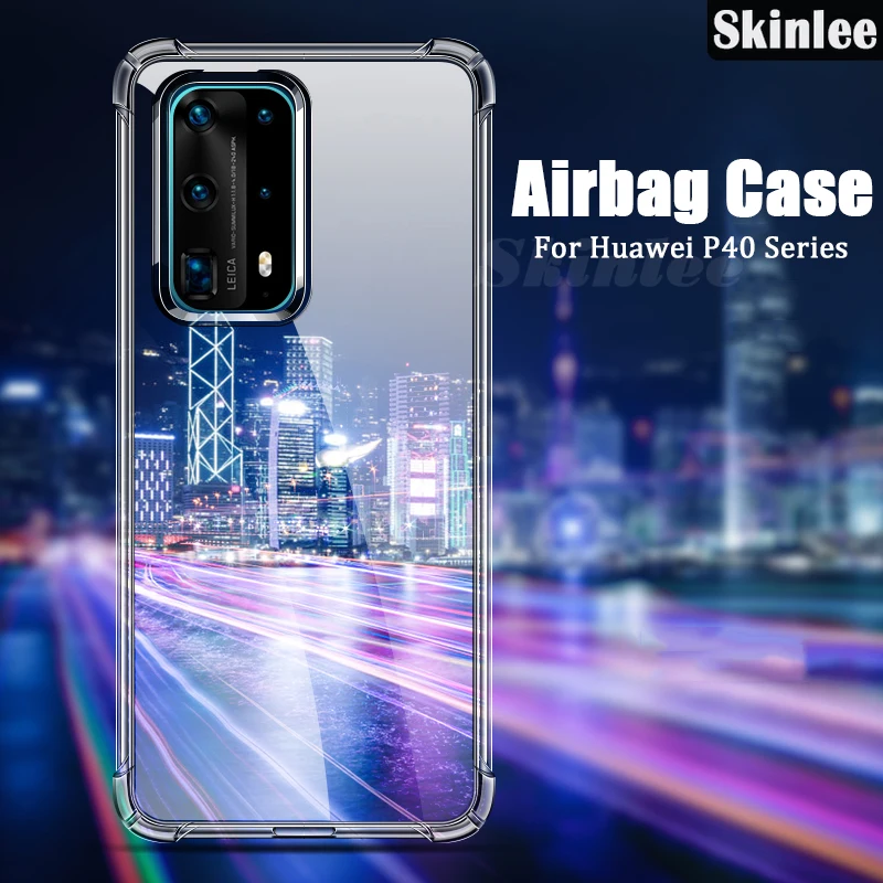 Skinlee For Huawei P40 Pro Plus Transparent Case Official Original ...