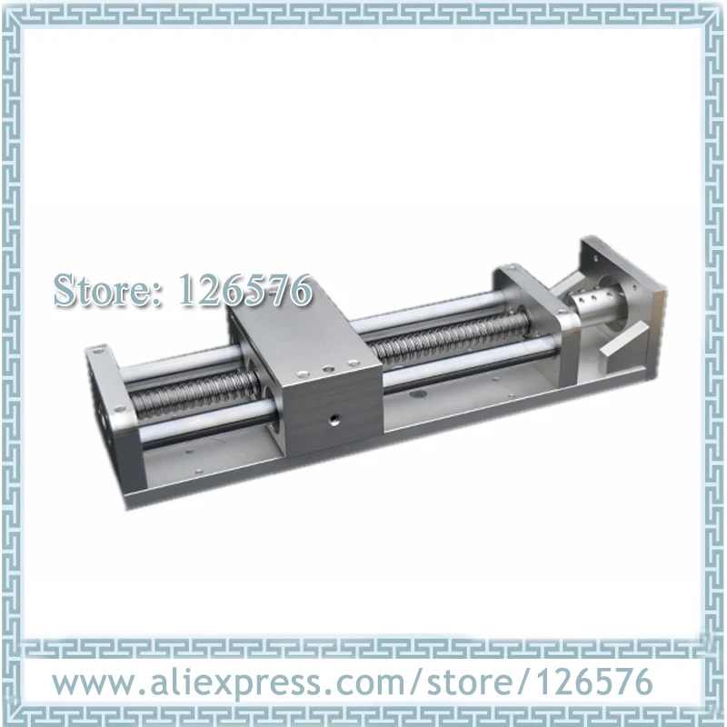 cnc sliding table, effective stroke 400mm ball screw SFU1605 CNC Z axis ...