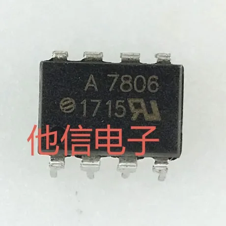 En Stock 100% nuevo y original 5 unids/lote A7806 HCPL 7806 DIP8 HP7806 ...