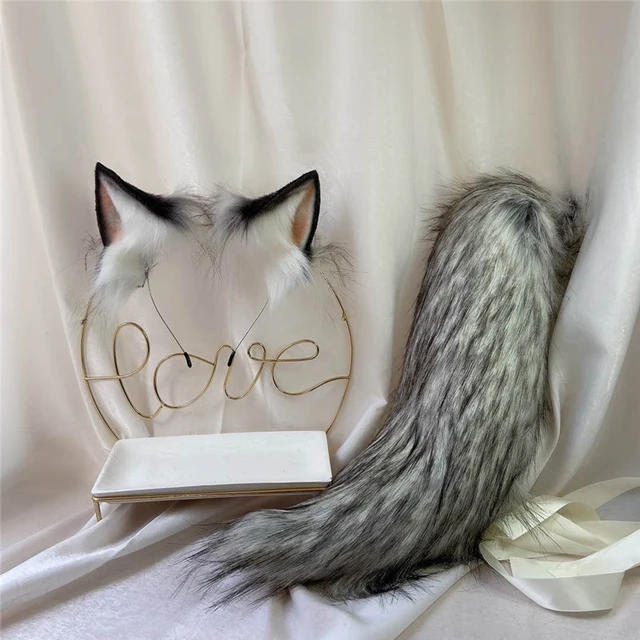Anime Wolf Ears And Tail