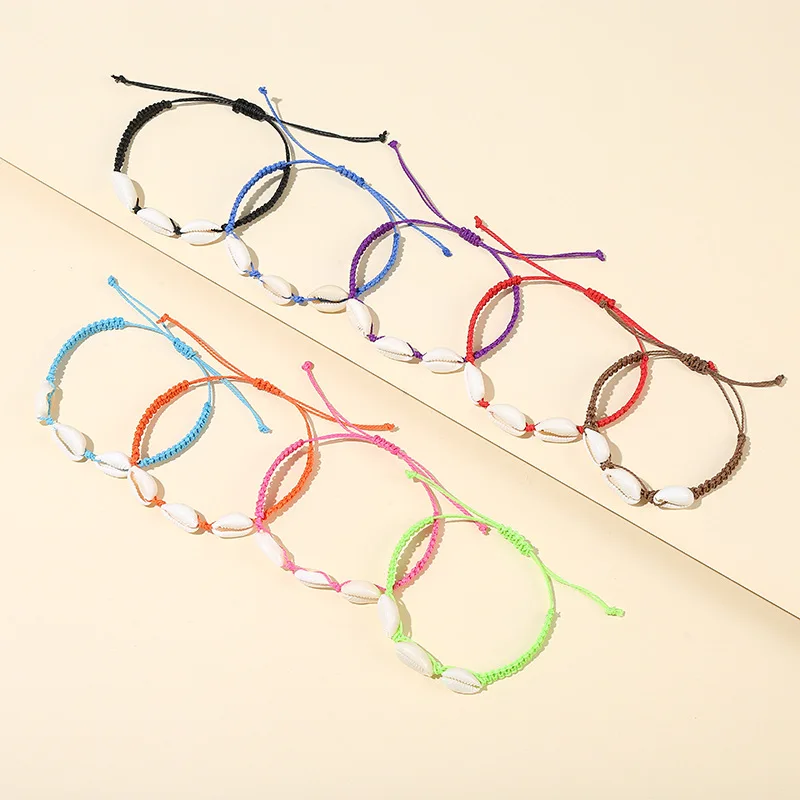 Meetvii Bohemia Natural Shell Charm Bracelets for Women Delicate ...