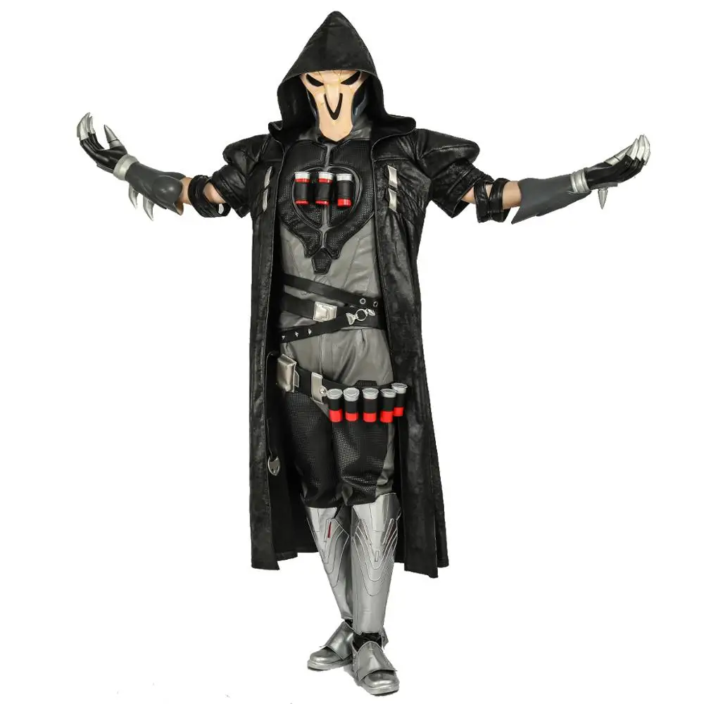 Anime Overwatch Reaper Cosplay Costume - AllCosplay.com