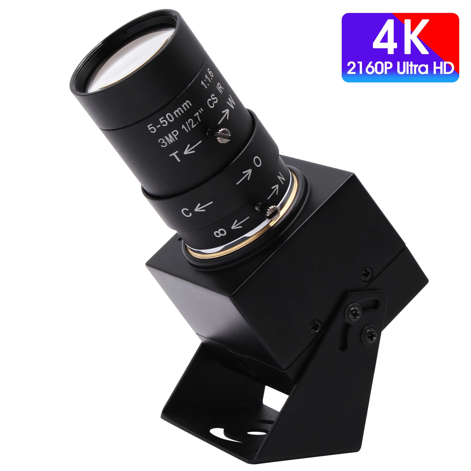 Elp 4k Usb Camera 30fps Sony Imx317 Ultra Hd Usb Webcam Video ...