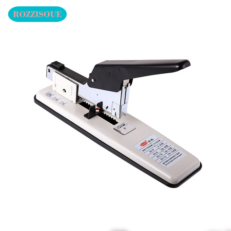 2019 Heavy Duty Stapler Metal Heavy Paper Stapler for Office 100 Sheets ...
