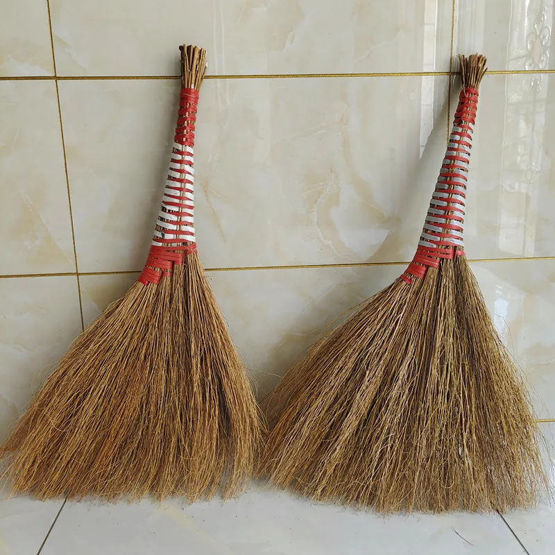 Old Straw Broom