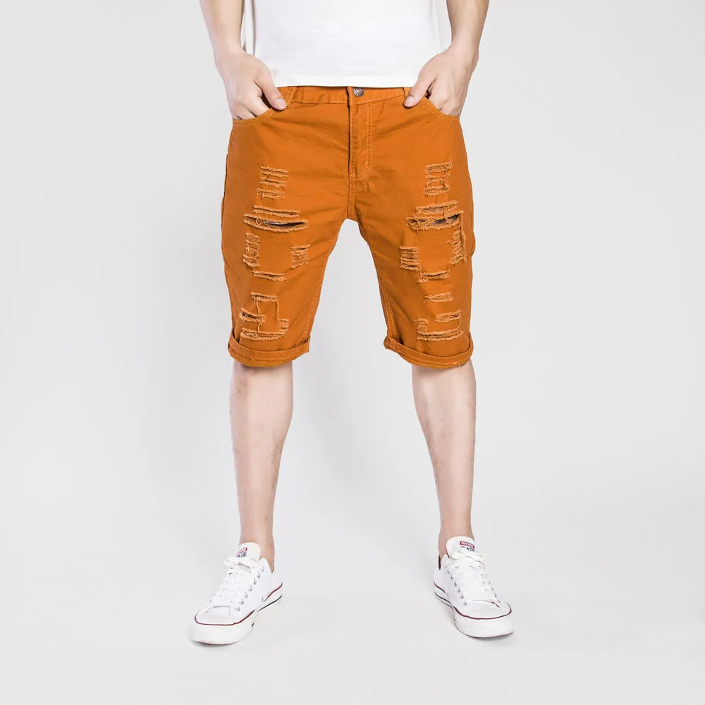 Mens-Denim-Chino-Fashion-Shorts-Washed-Denim-Boy-Skinny-Runway-Short ...