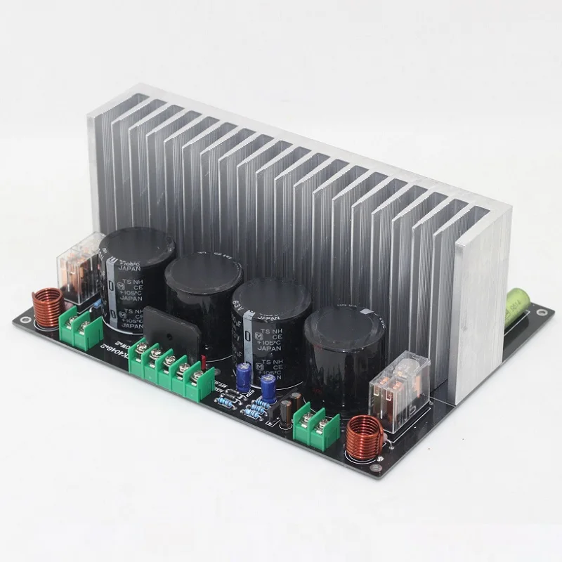 太いファイルHi Fiパワーアンプボード,120wx2 stk4046v,ヒートシンク付き120w|アンプ| - AliExpress