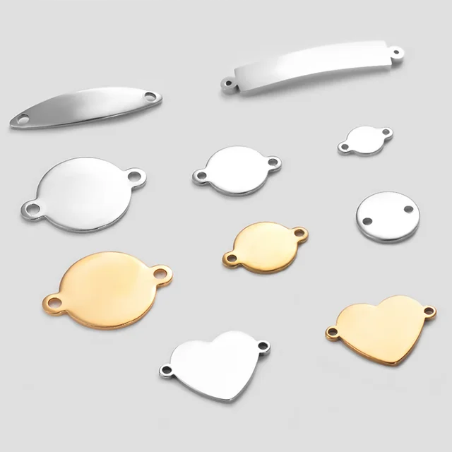 Stainless Steel Jewelry Tab Parts Accessories Customized, 59% OFF