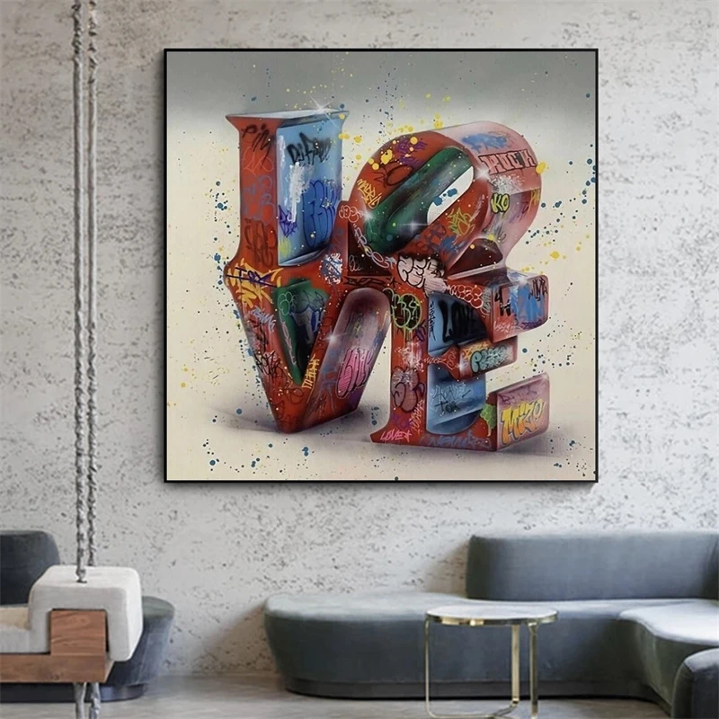 Street Wall Art Letters