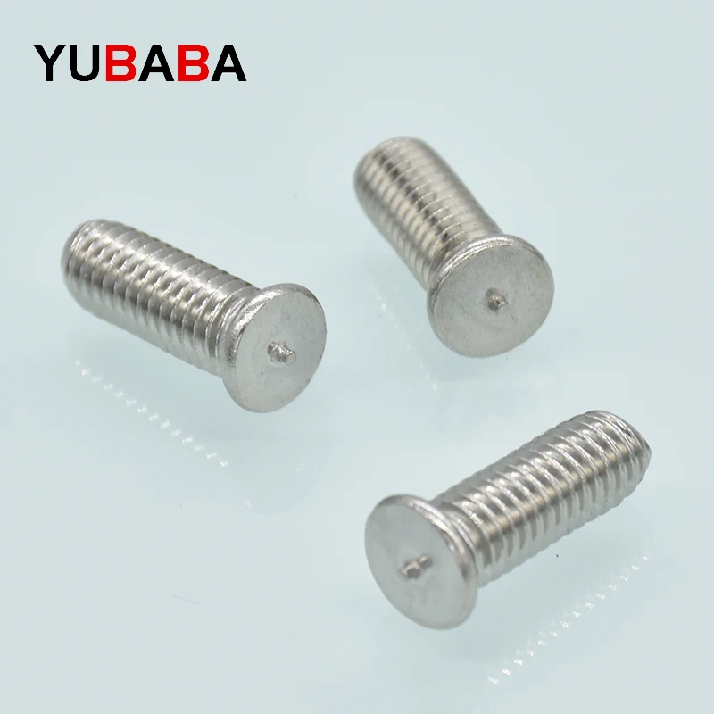 100pcs-lot-M3-M4-M5-M6-304Stainless-steel-welding-screws-ISO13918 ...