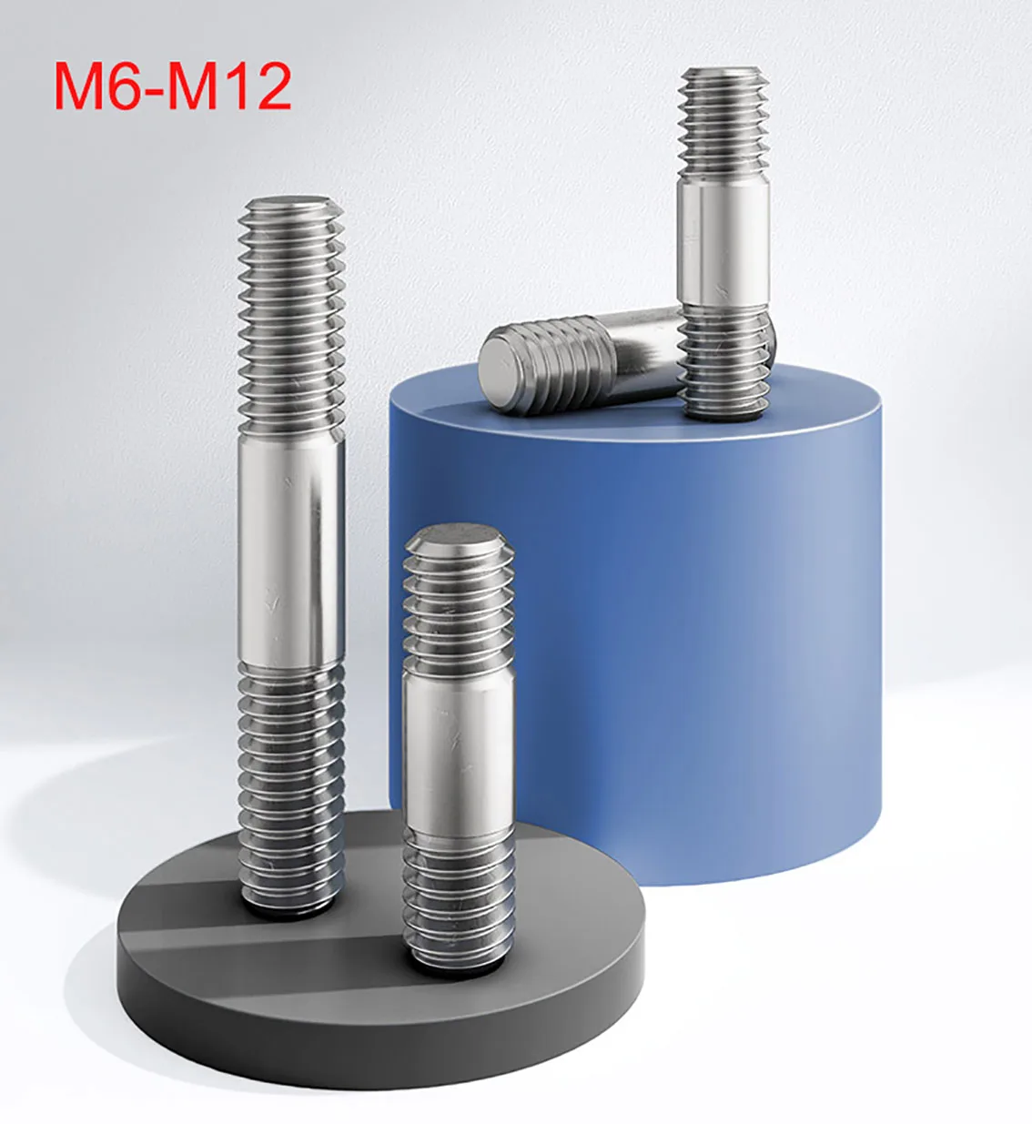 M6 M8 M10 M12 Double End Thread Rod 316 Stainless Steel Dual Head ...