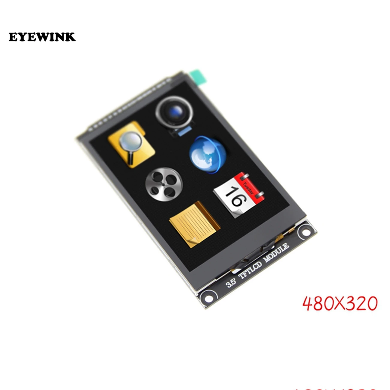 3.5 inch capacitive touch module HD TFT display screen color module ...