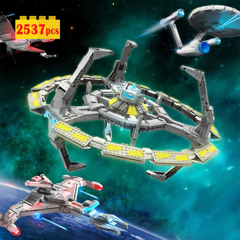 2537pcs Building Blocks No.9 Universe Space Station Model Assembling ...