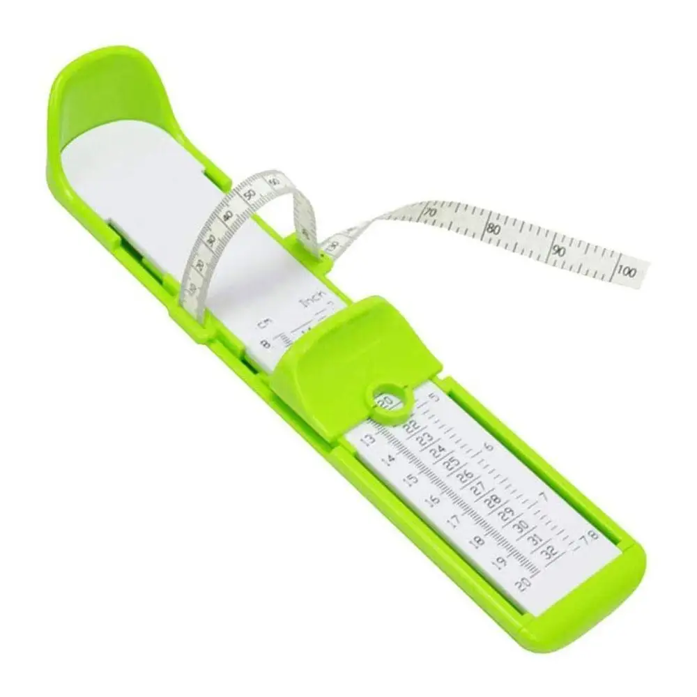 3 Colors Baby Foot Ruler Kids Foot Length Measuring Fittings Shoes ...