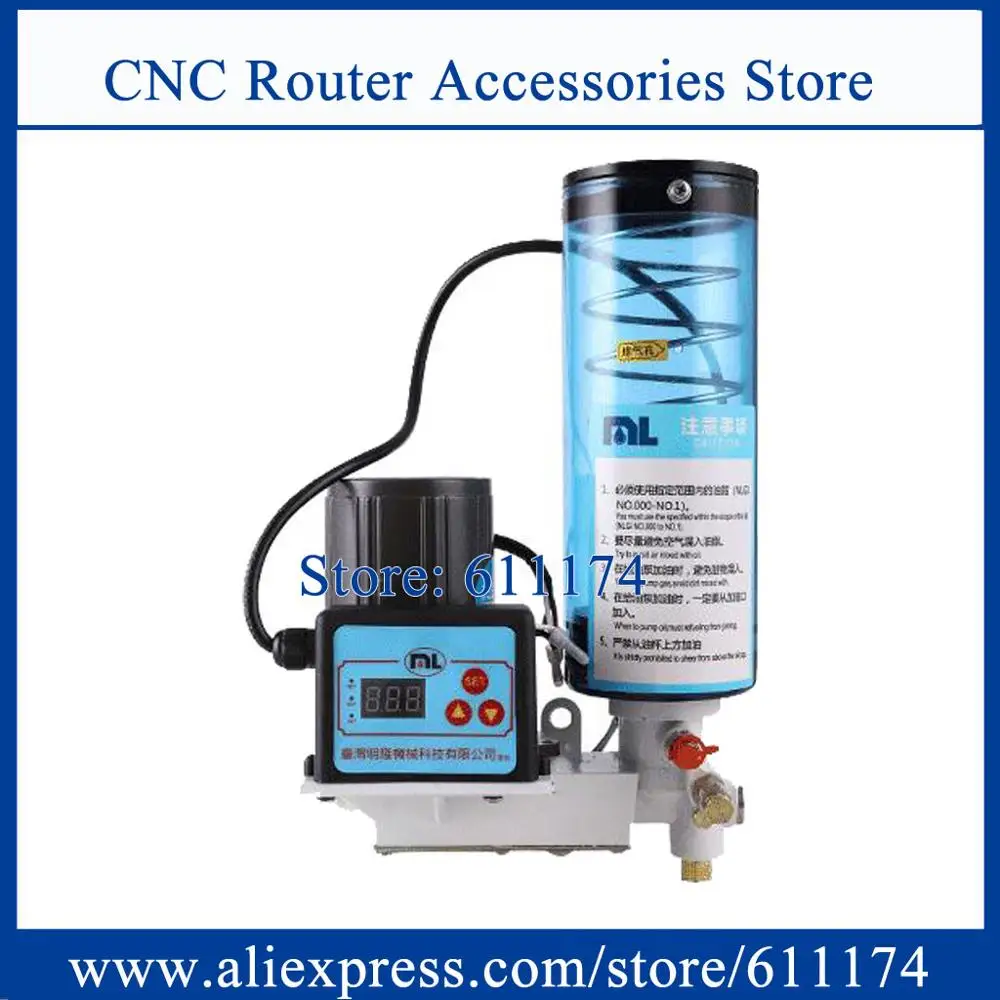 2L-Automatic-Lubrication-grease-Pump-CNC-Digital-electronic-Timer-Thick ...