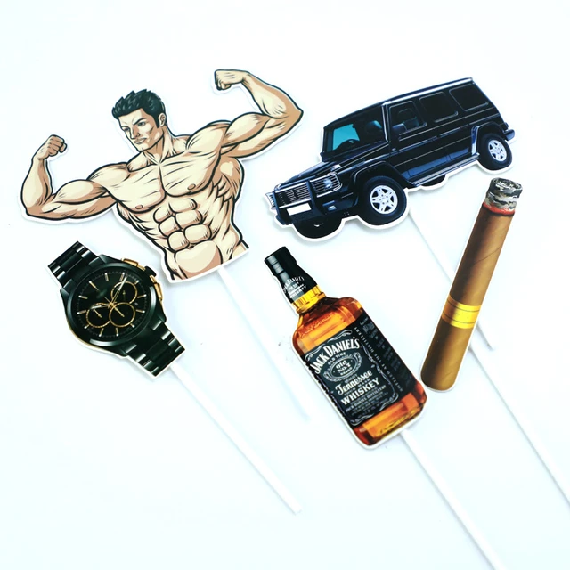 Muscle Man Party Cakes