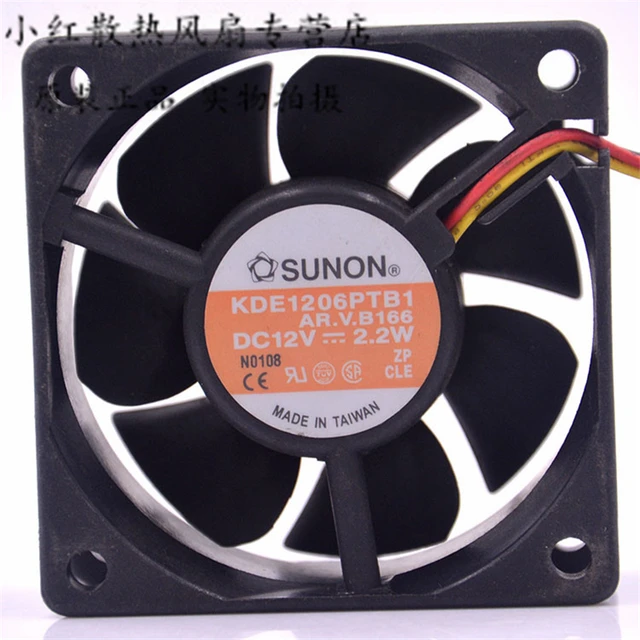 Original 6025 12V 2.2W KDE1206PTB1 6cm Chassis power Server cooling CPU ...