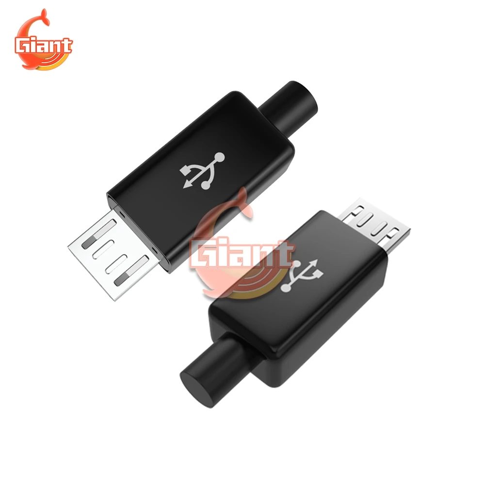 Micro Usb Type B Male Plug Connector Micro-usb Repair Replacement ...
