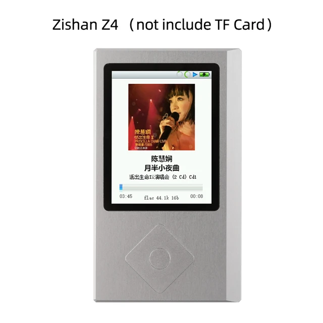 Zishan-REPRODUCTOR de música portátil Z4 Z5 MP3, dispositivo Dual ...