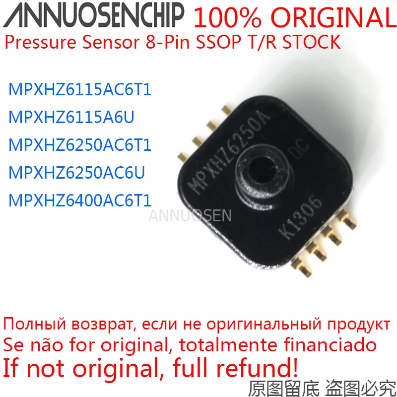 Pressure-Sensor-MPXHZ6115AC6T1-MPXHZ6115A6U-MPXHZ6250AC6T1 ...