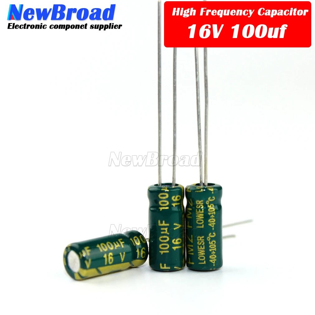 10PCS-Aluminum-electrolytic-capacitor-100UF-16V-25V-35V-50V-63V-100V ...