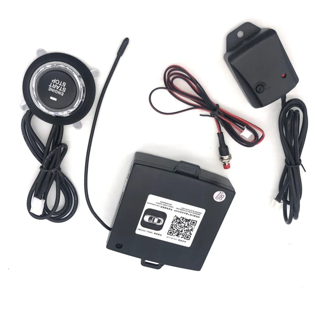 Engine Remote Start Push Start-Stop Button To Start Ignition System ...