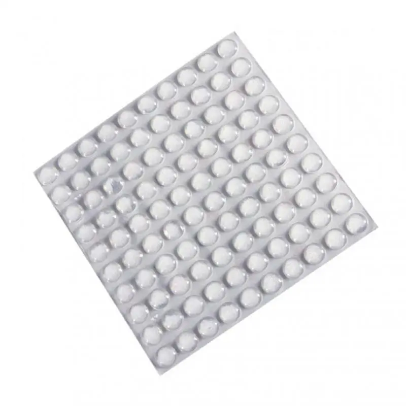100Pcs Self Adhesive Round Silicone Rubber Bumpers Damper Pads Feet ...