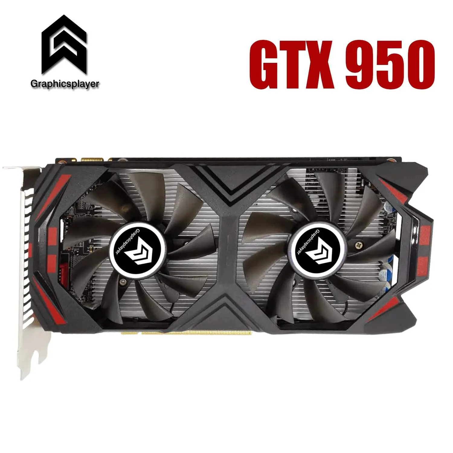 Graphic Card Pci-e Gtx950 Gpu 2g Ddr5 For Nvidia Geforce Game Computer ...