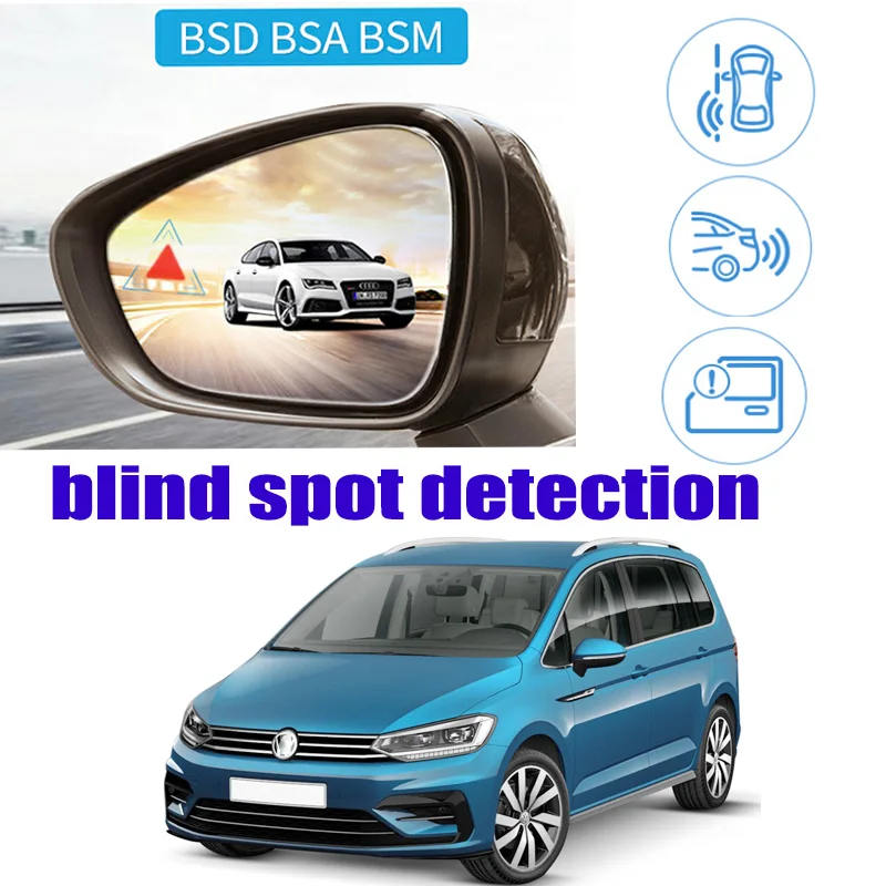 Car BSM Blind Area Spot Warning Safety Drive Alert Mirror Rear Radar ...