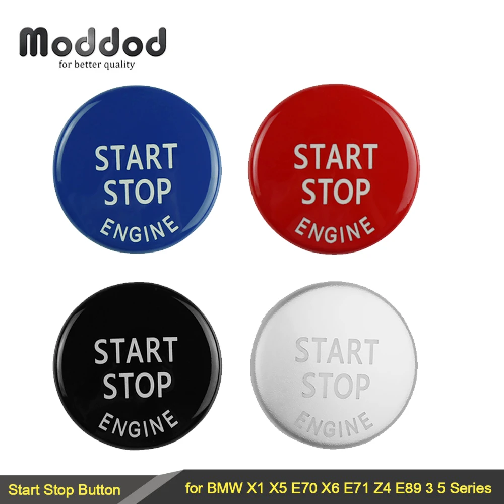 Engine Start Stop Button Accessories Key Decor For Bmw X1 X5 E70 X6 E71 ...