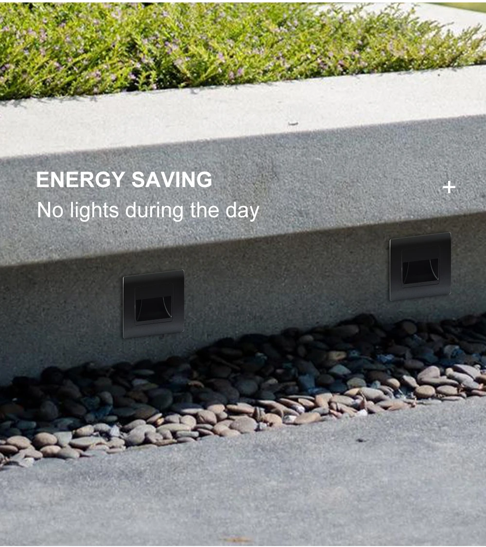 Applique,Encastré Mur Lumière Escaliers Led Lumière Capteur Étape Lampe ...