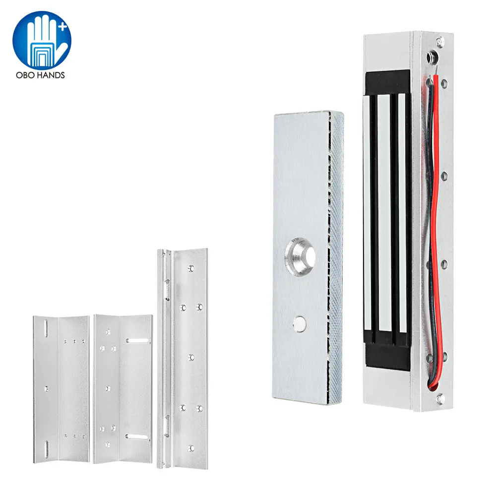 Waterproof Magnet Lock 180KG/350lbs Electric Magnetic Lock DC 12V ...