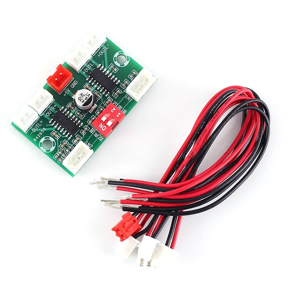 Digital Power Amplifier Board 4-Channel Audio Output 3W*4 5V USB Power ...