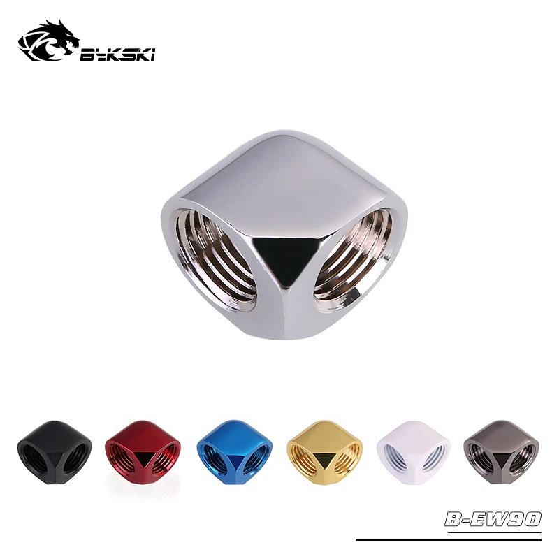 Bykski G1/4'' Thread 90 Degree Fitting Adapter Water Cooling Adaptors ...