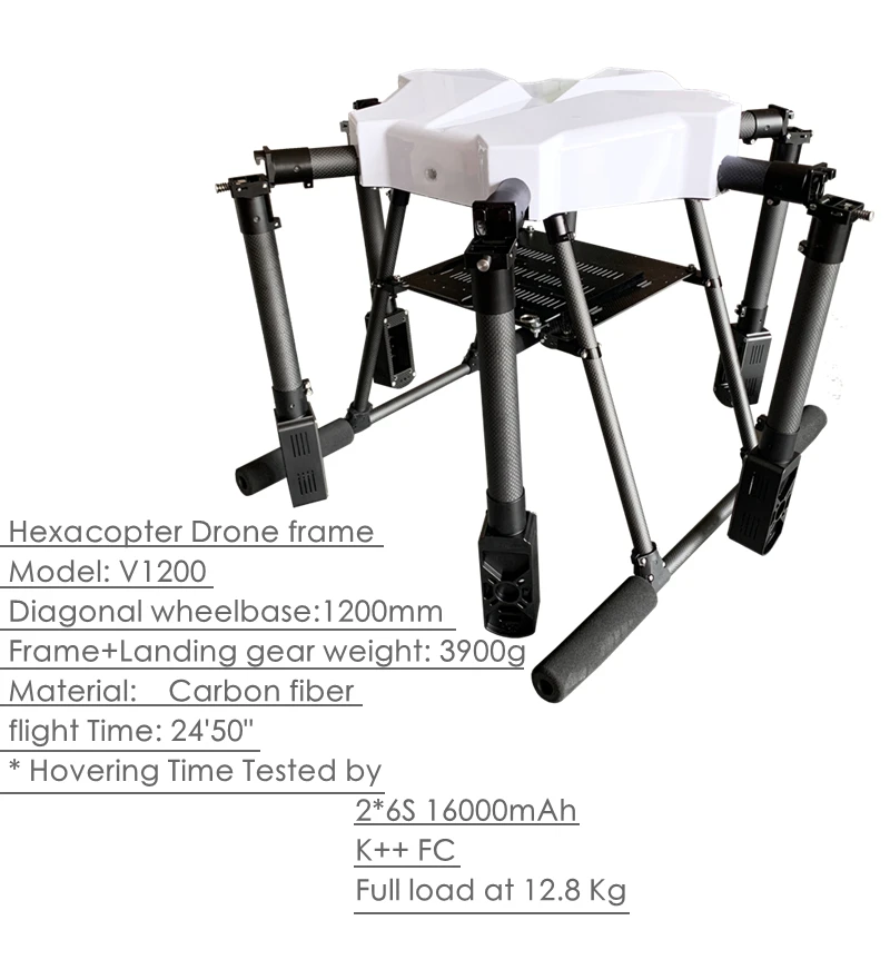 V1200-Drone-folding-frame-1200mm-hexacopter-carbon-fiber-frame-for ...