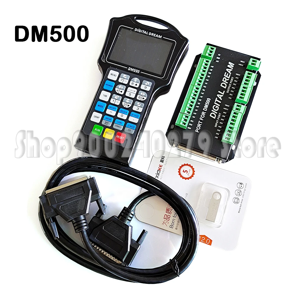 CNC DM500 모션 컨트롤러 키트 핸드 휠 500Khz 모션 G 코드 (드라이버 포함) 500KHz|CNC 컨트롤러 ...