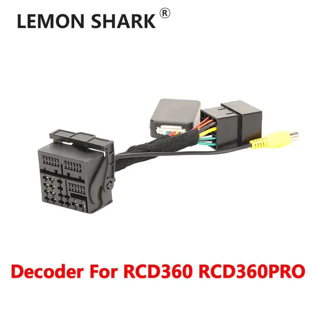 Decoder For RCD360 RCD360 PRO Car Plug & Play ISO Quadlock Adapter ...