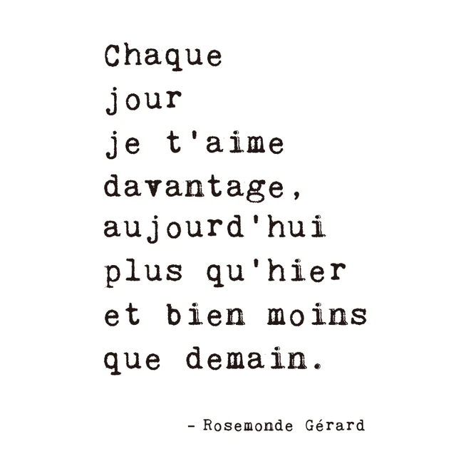 French Love Poems