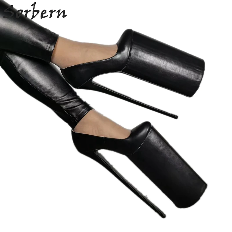 Sorbern 30Cm Extreme High Heel Pump Women Shoes Cross Dresser Stilettos ...
