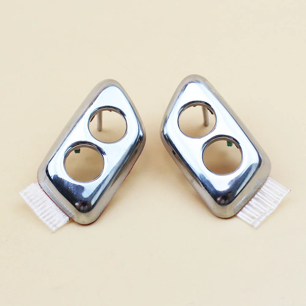 LARBLL Chrome Front Bumper Jet Cap Headlamp Headlight Water Spray ...