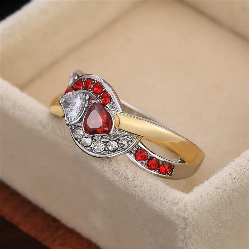 Two Hearts One Love Ring