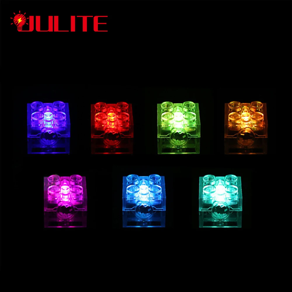 1-Pcs-2x2-LED-Light-Up-Brick-Compatible-DIY-Toys-Set-Not-Included ...