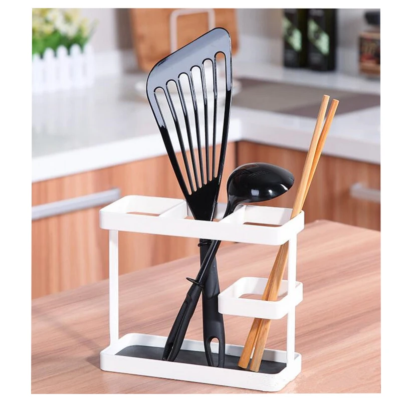 New-style-Kitchen-Chopsticks-Soup-ladle-storage-rack-metal-Knife-Rack ...