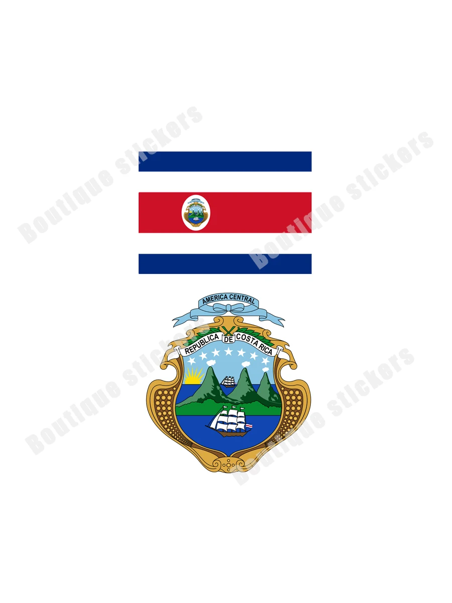 Costa Rican Flag Symbol